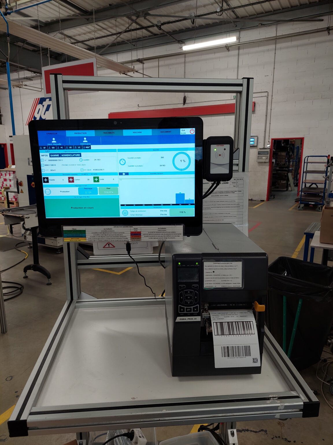 Intégrateur logiciel MES industriel, solution ordonnancement industrielle